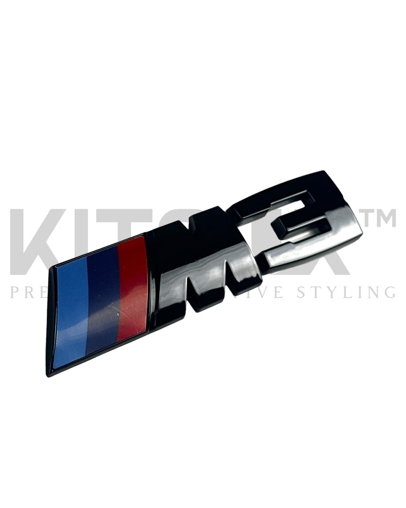 BMW M3 Black Tailgate Badge – KITS UK