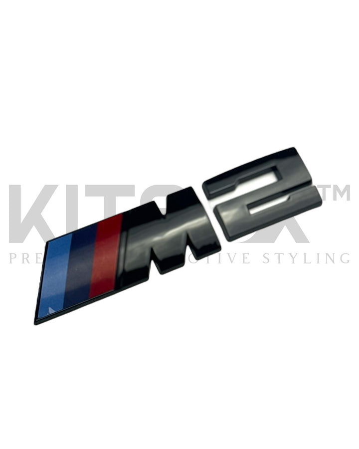 BMW M2 Black Tailgate Badge – KITS UK