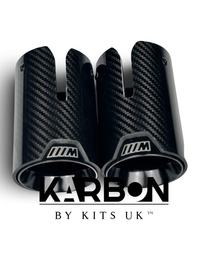 BMW F Series Carbon Fibre Twin Tips – KITS UK