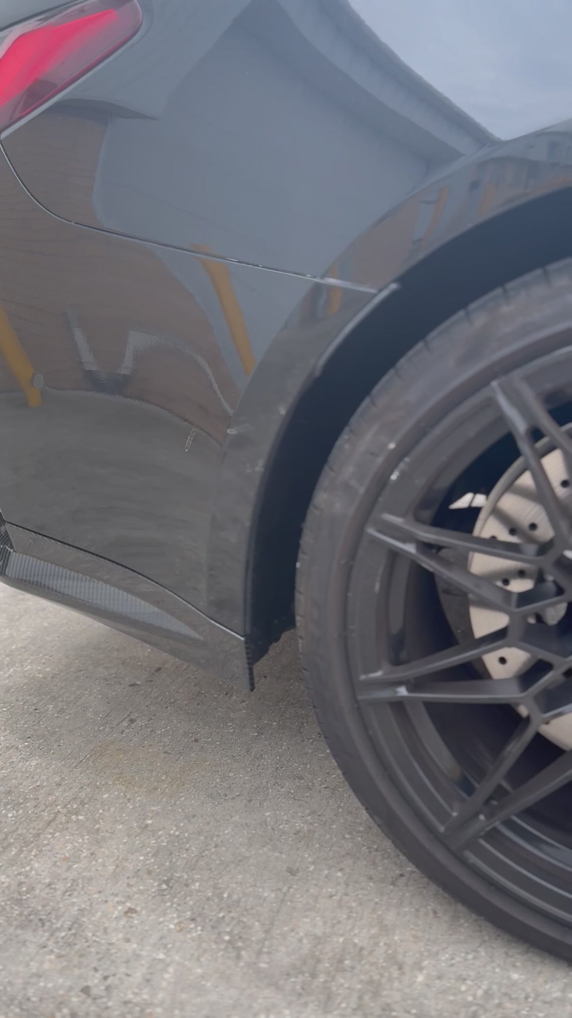 BMW G80/G81 M3 - Rear Bumper Corners OEM Style – KITS UK