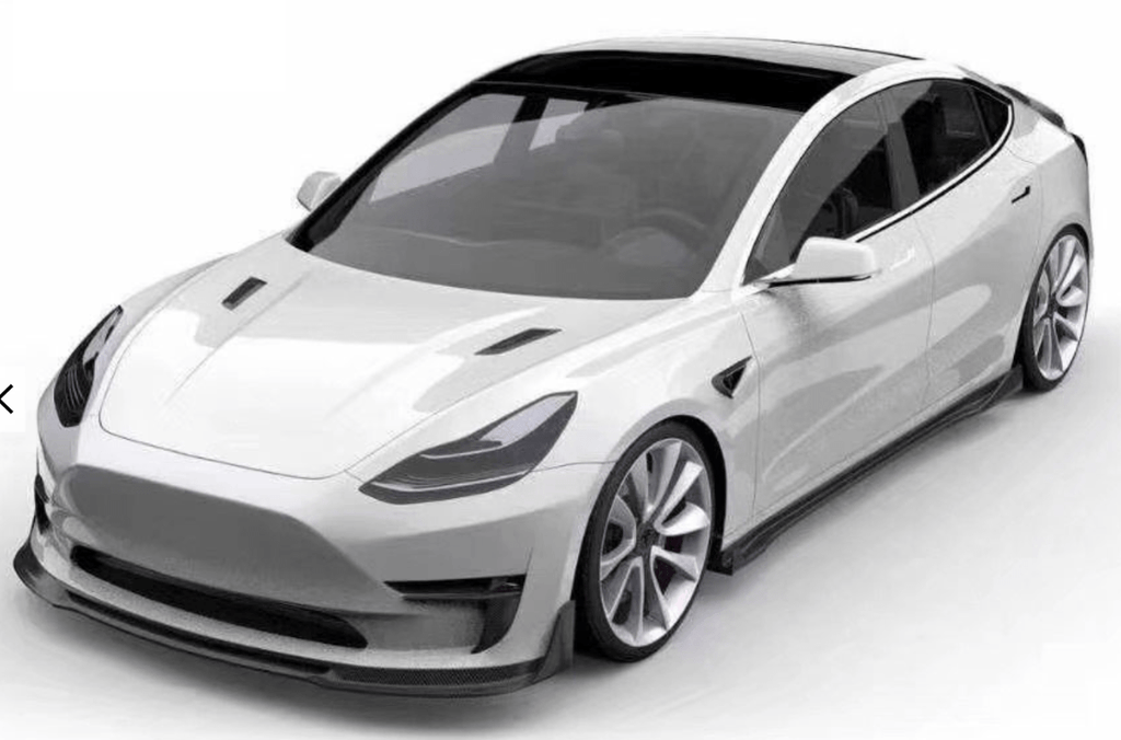 TESLA Model 3 Full Carbon Package – KITS UK