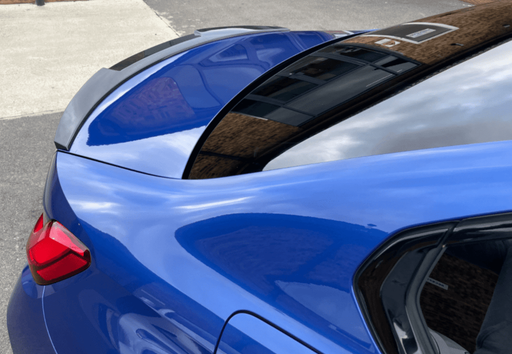 BMW G80 M3/G20 Saloon - Carbon Fibre V Style Boot Spoiler