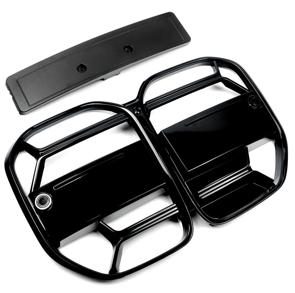 Gloss Black CSL Style Front Grille for BMW 4-Series G22 G23 2021+ – KITS UK