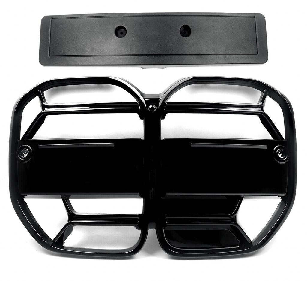 Gloss Black CSL Style Front Grille for BMW 4-Series G22 G23 2021+ – KITS UK